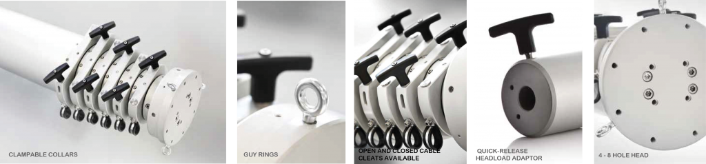 Pneumatic Keyed Masts - Total Mast Solutions